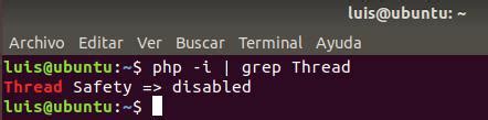 Saber si instalación de PHP es Thread Safe Parzibyte