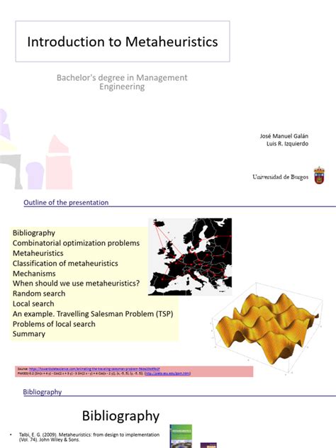 Introduction To Metaheuristics Pdf Metaheuristic Mathematical