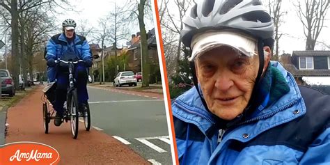 90 Year Old Man Bikes 2 Hours Every Day For 7 Years Just To See His