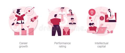 employee efficiency abstract concept vector illustrations stock
