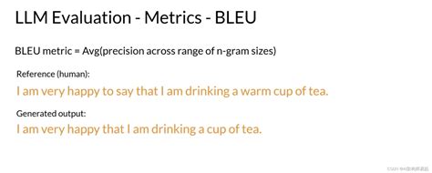 llms nlp模型评估model evaluation rouge and bleu score rouge、bleu量化分数 csdn博客