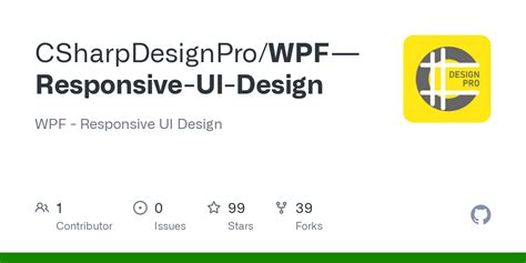 Wpf Responsive Ui Design Datatemplates Xaml At Main · Csharpdesignpro Wpf Responsive Ui
