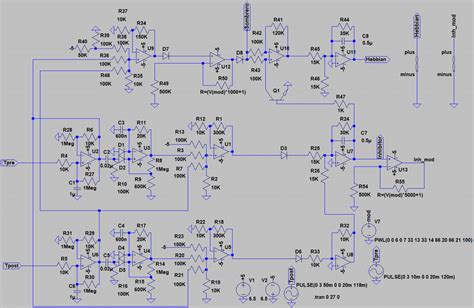Wiring Schematic Of Modulatory Excitatory And Inhibitory Memristive Download Scientific