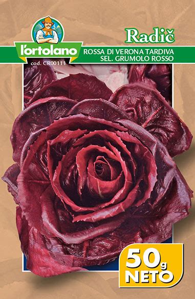 RadiČ Verona Grumolo Rosso 50 G Poljovrt Sjeme Povrća Cvijeća I Začina