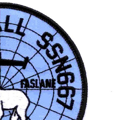 Ssn 667 Uss Bergall Patch Version A Submarine Patches Navy