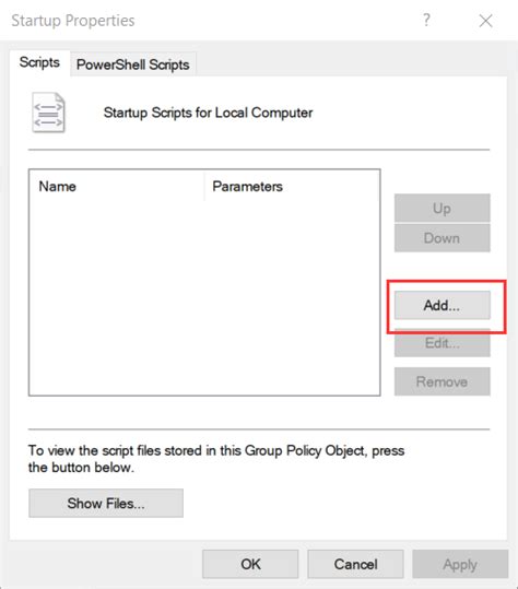 Windows Windows 开机运行脚本文件 Helios Fz 博客园