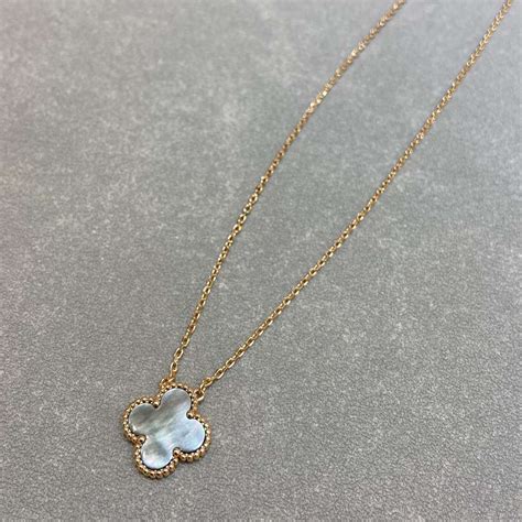 Van Cleef Necklace Dupe Vintage Alhambra Clover Necklace