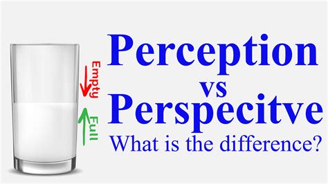 Perception Vs Perspective What Is The Difference