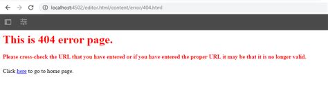 Aem Error Handling Using The Acs Aem Commons Package Stack Overflow