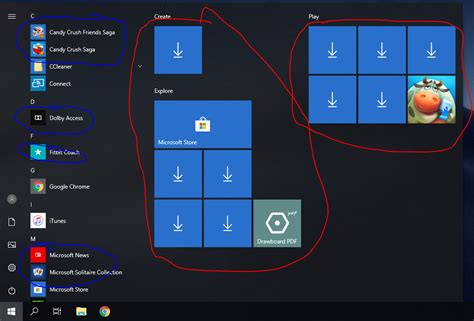 Help With Startmenu In Windows 10 R Windows10