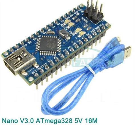 Плата Arduino Nano V3 0 Mini Atmega328 Ch340 новый под заказ Цена 300₽ во Владивостоке