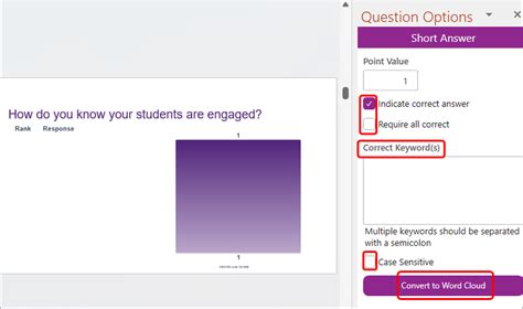 Echopoll Create A Short Answer Question Elearning University Of