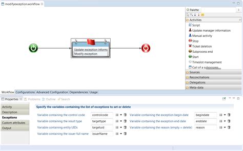 Exception Management Radiant Logic Documentation