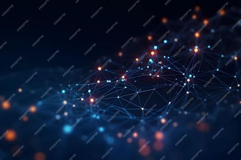 Premium Photo Network Connection Background Technology Network Background Network Background