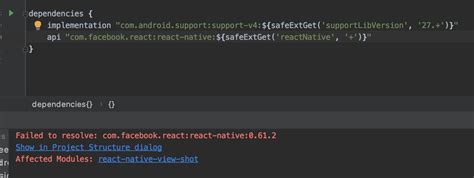 please fix your android build gradle i was found error when upgrade version from react native 0