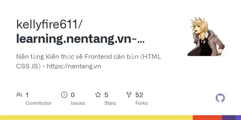 Learning Nentang Vn Frontend Basic Index Html At Master Kellyfire
