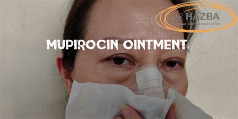 Nasal Vestibular Furunculosis Mupirocin