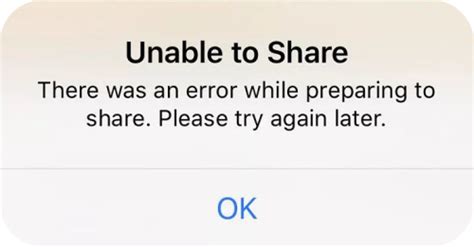 can t share photos on iphone 6 simple ways to fix the error