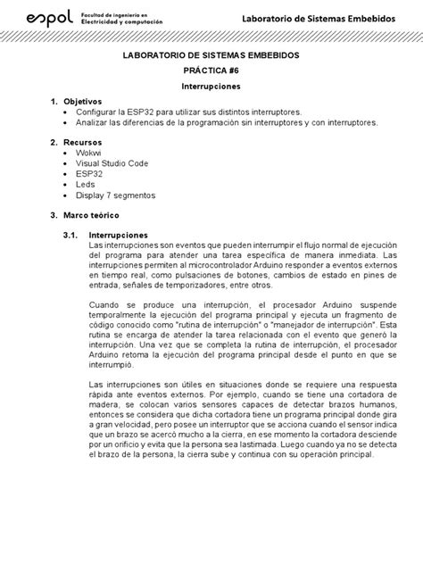 Practica 6 Esp32 Pdf