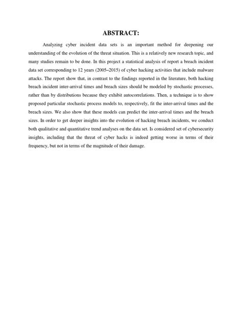 Toaz Info 16 Modeling And Predicting Cyber Hacking Breachesdocx Pr