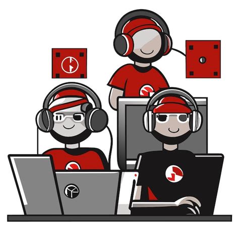 Premium Vector Laughing Algorithms Ai Programmers And Robots Unite