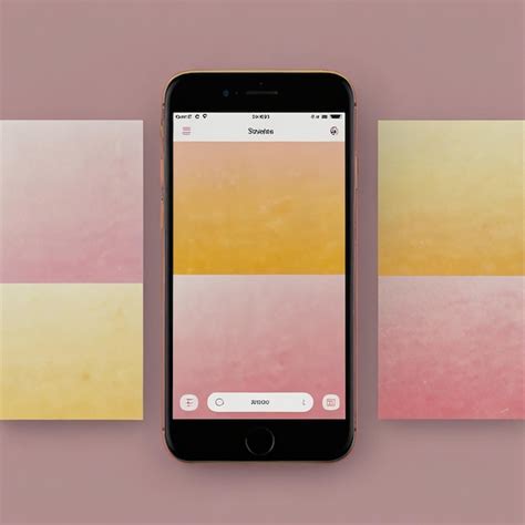 A Phone With The Screen Showing The Screen Is Showing The Screen Premium Ai Generated Image