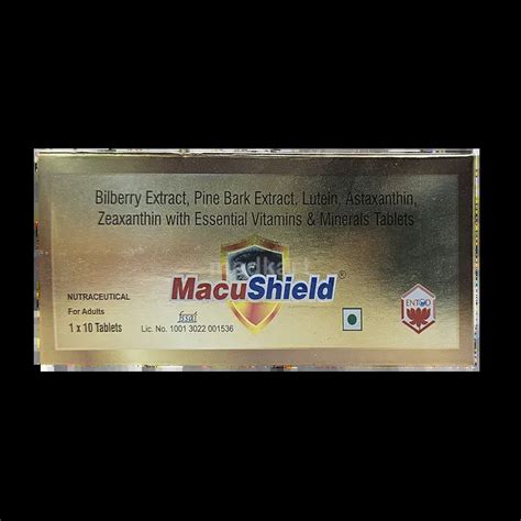 Macushield Tablet 10s Price Uses Side Effects And Substitutes Medkart