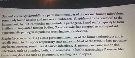 Solved Biochemical Tests Can Be Used To Differentiate