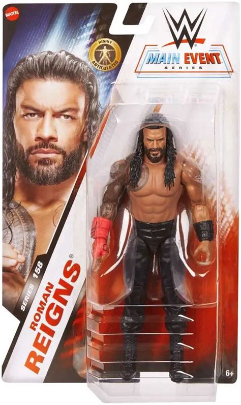 Wwe Wrestling Main Event Series 158 Roman Reigns 6 Action Figure Mattel