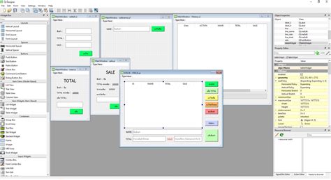 รบเขยนโปรเเกรม Python ดวย Qt designer QtPy