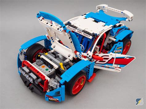 Lego Moc Technic 42077 Rally Car 2wd Remote Control Mod By Racingbrick Rebrickable Build