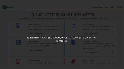 Everything You Need To Know About Converterpk Script Jahasoft