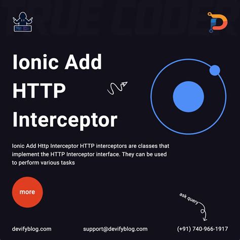 devify blog on linkedin ionic add interceptor ionic add