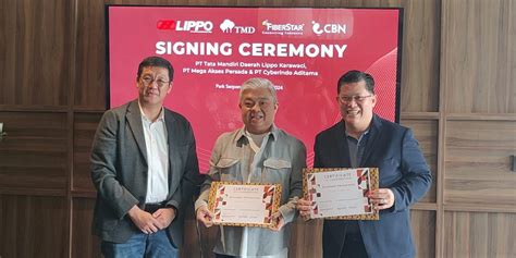 Cbn Fiberstar And Lippo Karawaci Strategic Collaboration