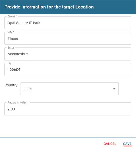 Setting Up The Geo Fencing On Account Worktrim
