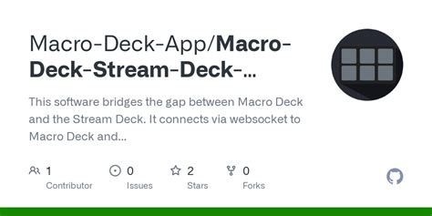 Releases · Macro Deck Appmacro Deck Stream Deck Connector · Github