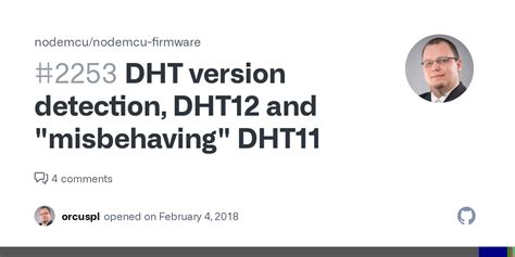 Dht Version Detection Dht12 And Misbehaving Dht11 · Issue 2253