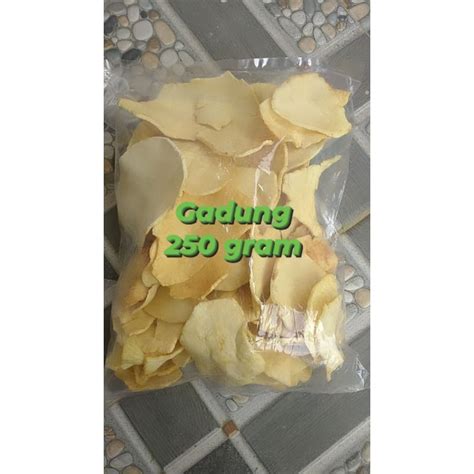 Jual Kripik Gadung Matang Gurih Dan Renyah Gram Shopee Indonesia