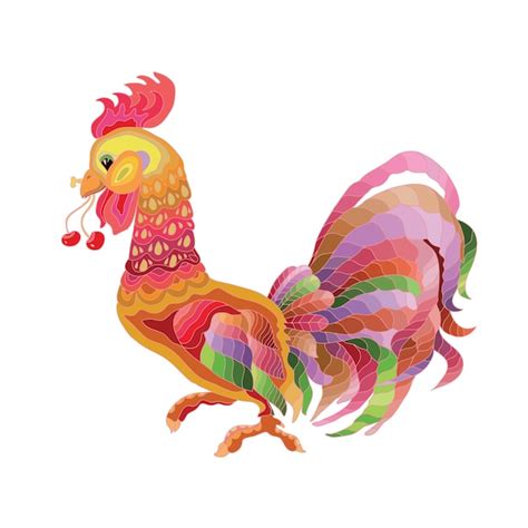 Premium Vector Vector Image Of An Cock On White Background