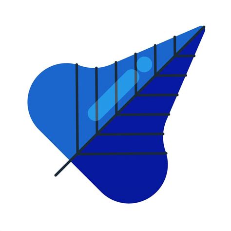 Flat Colorful Leaf Shape Design Asset Element 45998743 Vector Art At Vecteezy