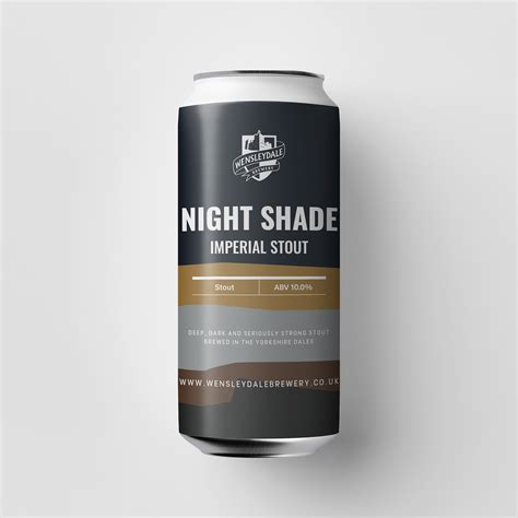 Night Shade Imperial Stout - Wensleydale Brewery