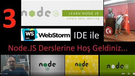 Türkçe Kaynaklara Katkı Nodejs Dersleri 3 Webstorm Üzerinde Canlı Ders Youtube