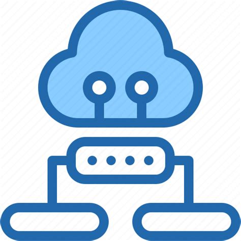 Cloud Computing Integration Air Host Technology Data Icon Download On Iconfinder
