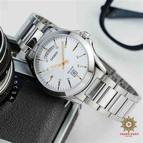 Casio Mtp 1370d 7a2 Nam Quartz Pin DÂy Kim LoẠi Case 40mm Đồng Hồ Thịnh Phát