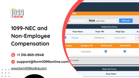 1099 NEC Filing Requirements For 2024 25