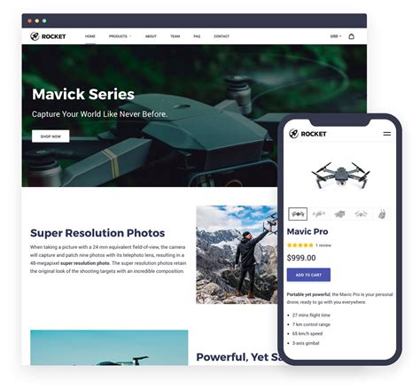 Rocket Theme For Shopify Outlane