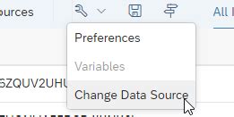 SAP Analytics Cloud SAC Change Datasource Development In A One Tenant Environment ZPARTNER