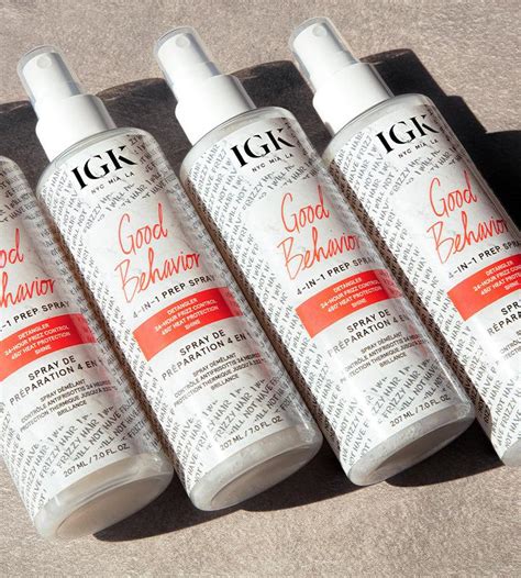 Igk Hair Products Sprays Shampoos Conditioners And More