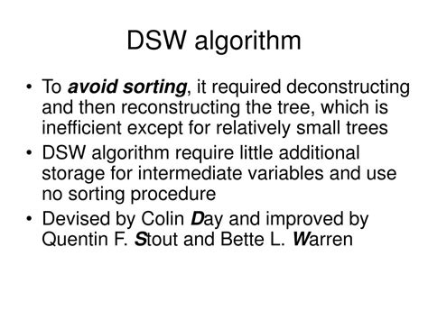 Ppt Dsw Algorithm Powerpoint Presentation Free Download Id2717172