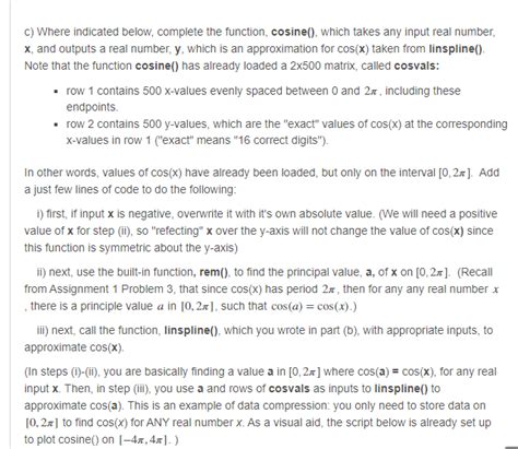 Solved IN MATLAB CODE Must Pass These Cases Test Chegg